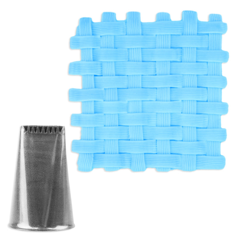 Basket Weave Decorating Tip #48 – Layer Cake Shop