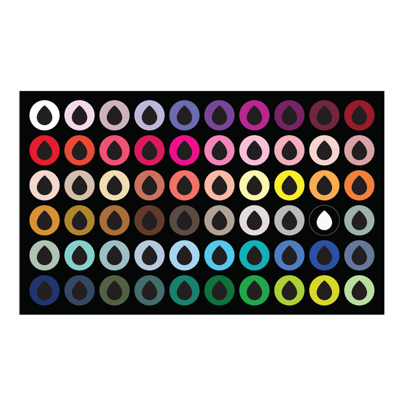 Colour Mill Water Based Food Coloring Swatch Spots – Layer Cake Shop