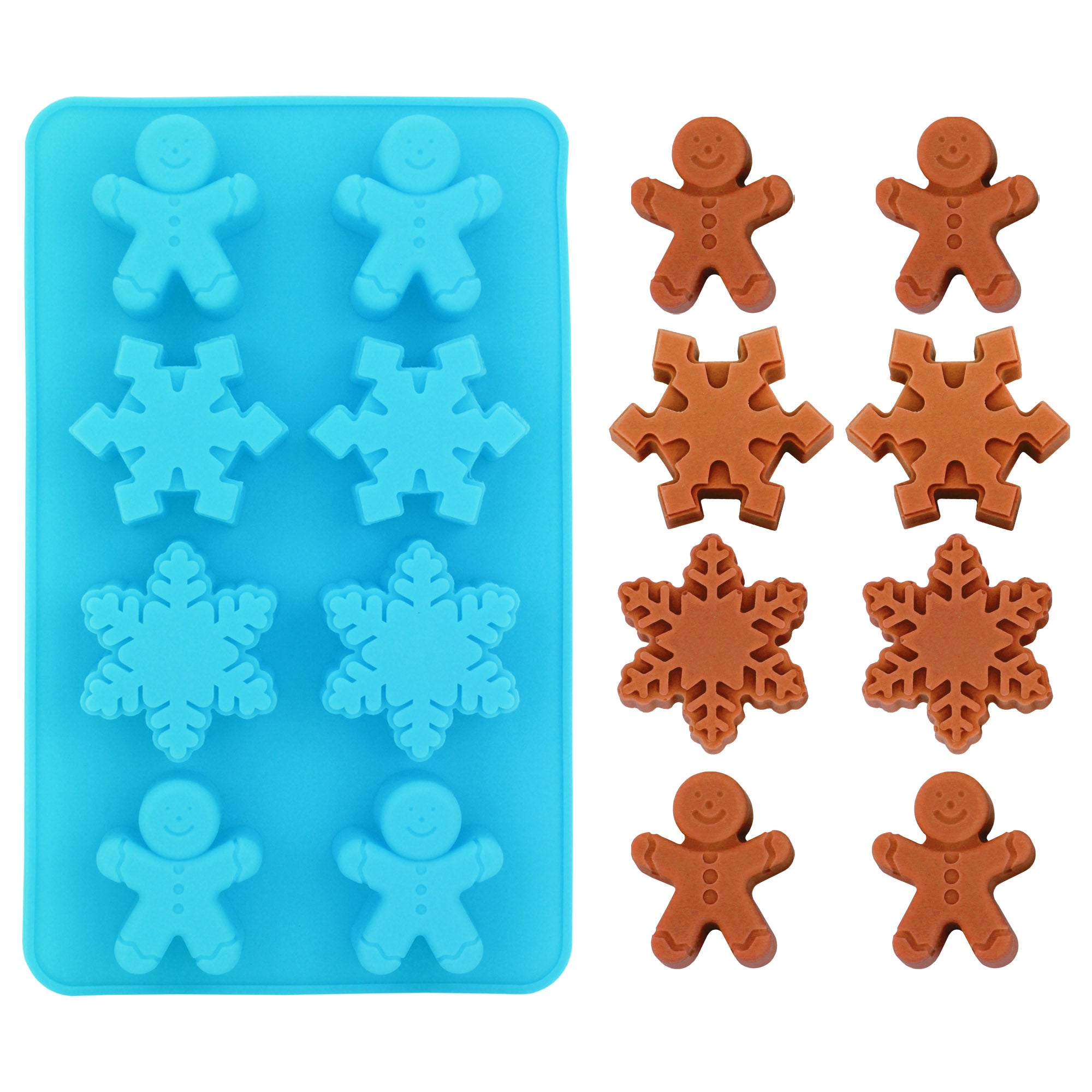 Gingerbread Snowflake Silicone Mold – Layer Cake Shop