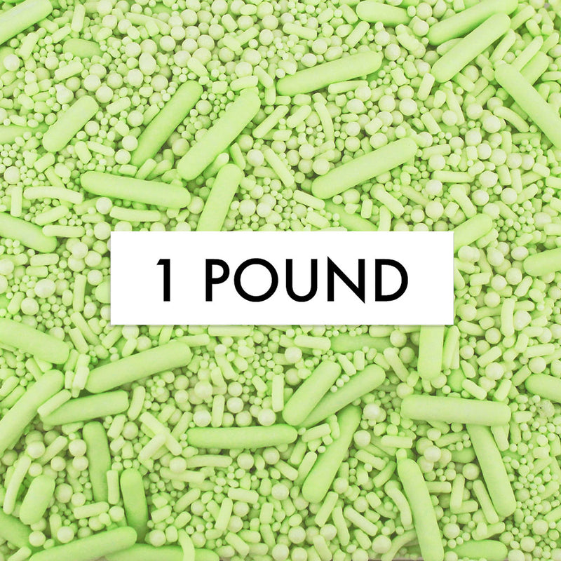 Light Green Sprinkle Blend 1 LB – Layer Cake Shop