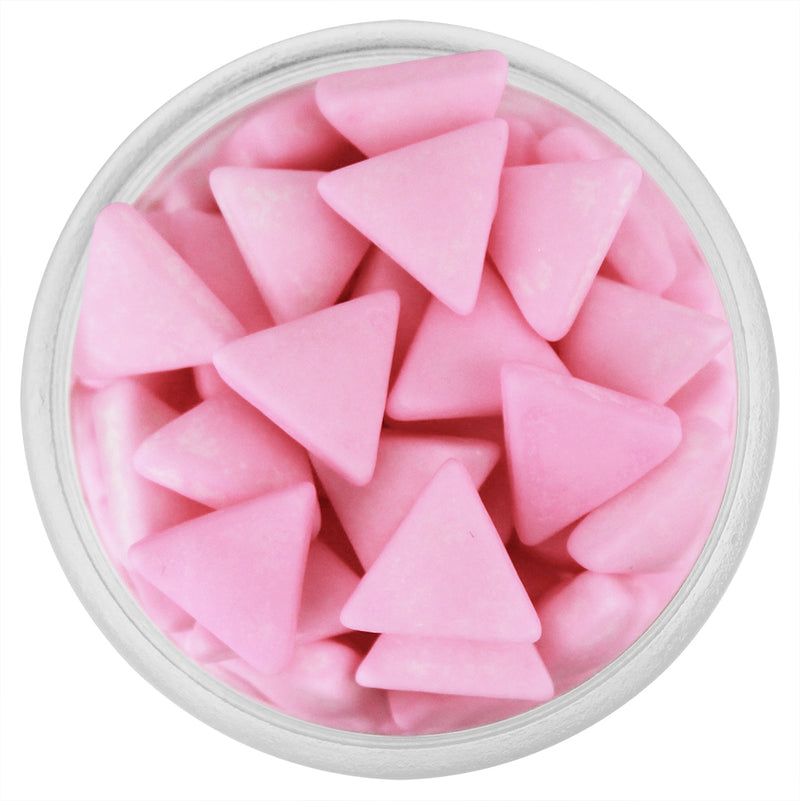 Light Pink Matte Triangle Candy Sprinkles – Layer Cake Shop