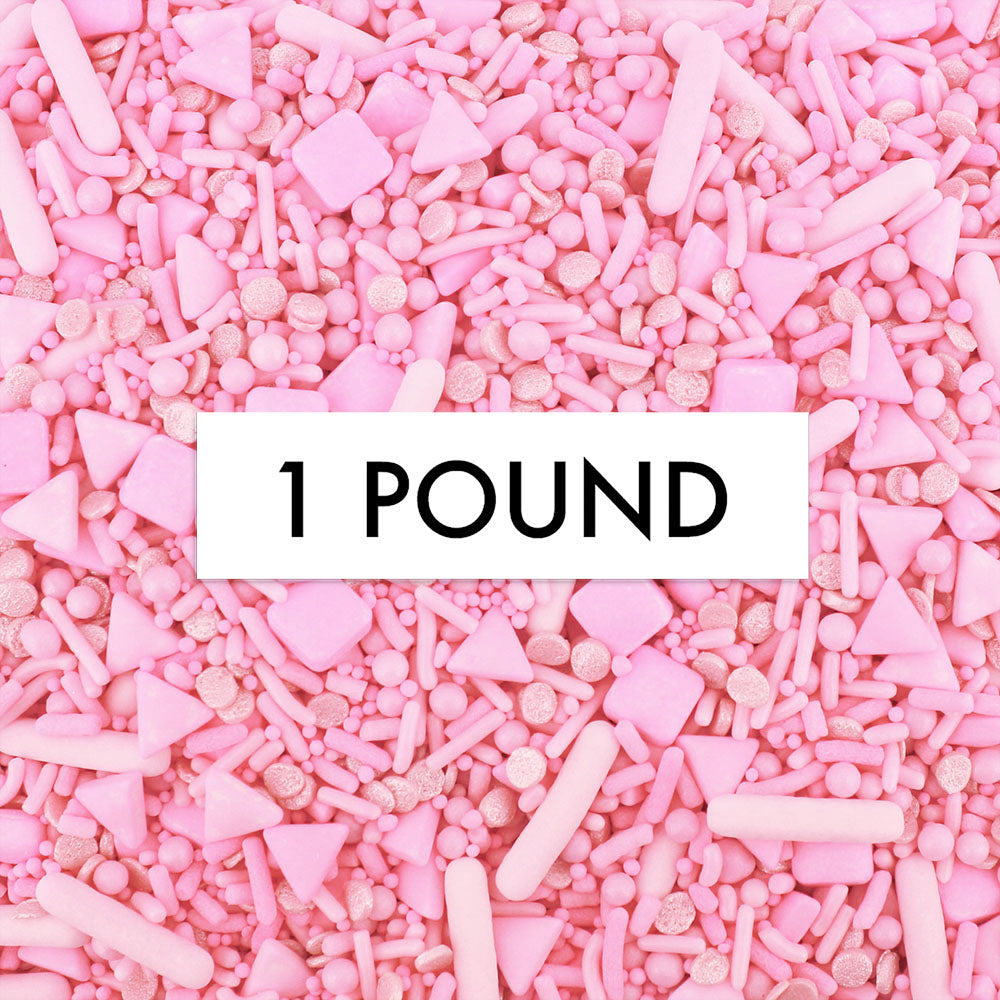 Light Pink Sprinkle Blend 1 LB – Layer Cake Shop