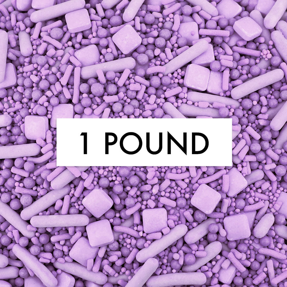 Light Purple Sprinkle Blend 1 LB – Layer Cake Shop