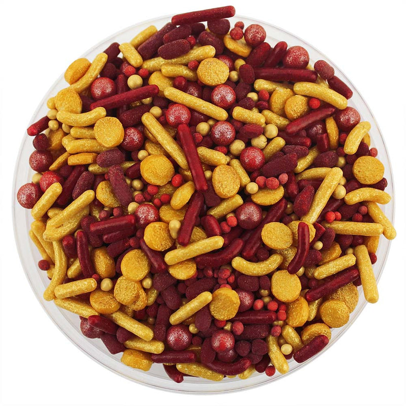 Maroon & Gold Team Spirit Sprinkle Blend – Layer Cake Shop