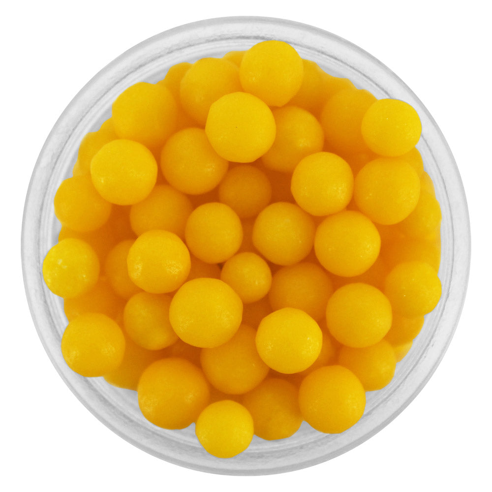 Matte Golden Yellow Sugar Pearls 5-6MM – Layer Cake Shop
