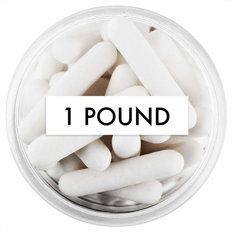 White Matte Rod Sprinkles 1 LB – Layer Cake Shop