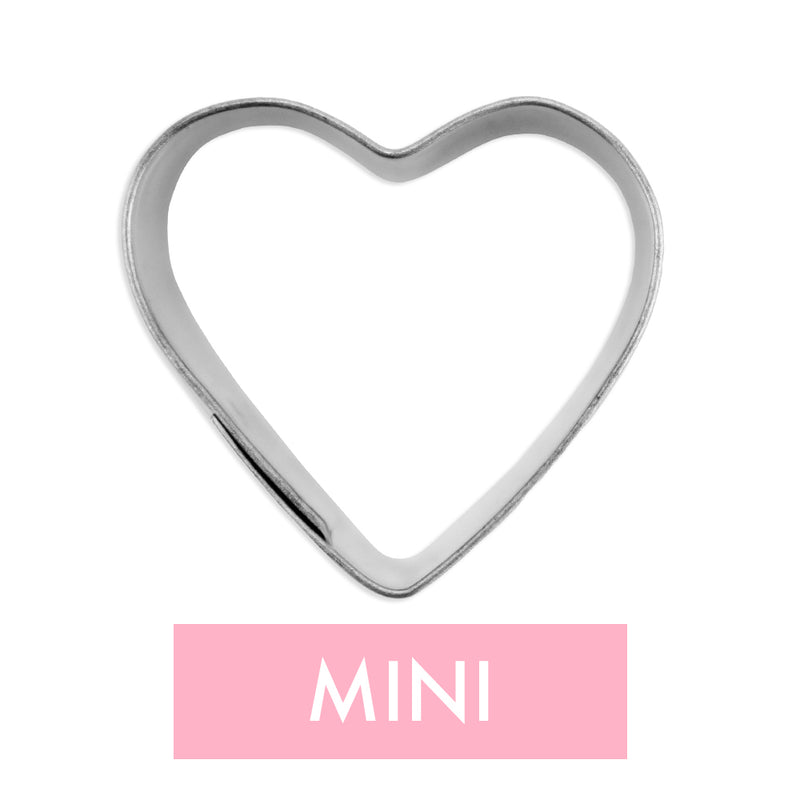 Mini Heart Cookie Cutter – Layer Cake Shop