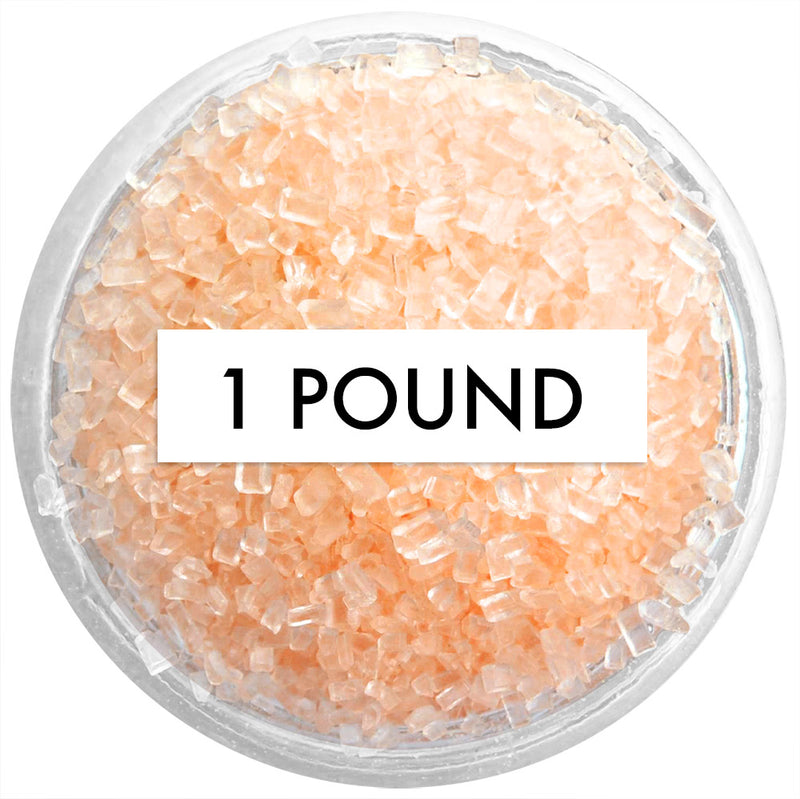 Peach Chunky Sugar 1 LB – Layer Cake Shop