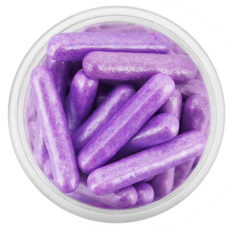Pearly Purple Rod Sprinkles – Layer Cake Shop