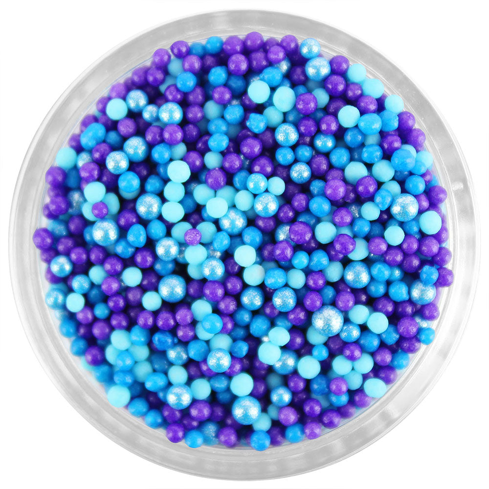 Blue Lagoon Nonpareils Sprinkle Blend – Layer Cake Shop