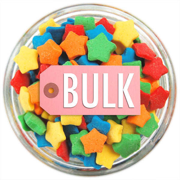 Rainbow Star Sprinkles BULK – Layer Cake Shop