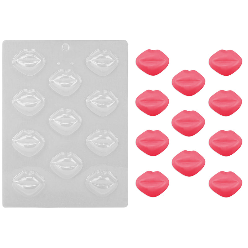 Small Kissing Lips Chocolate Mold – Layer Cake Shop