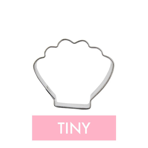 Tiny Clam Shell Cookie Cutter – Layer Cake Shop